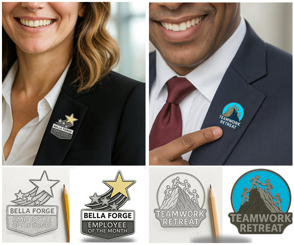 Custom Pins | Bella Forge